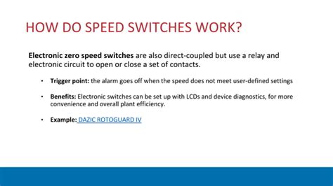 Dazic Zero Speed Switches Pptx Auto Repair Automotive