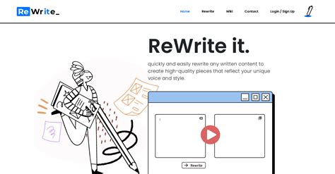 Rewriteit Ai Tool For Text Rewriting