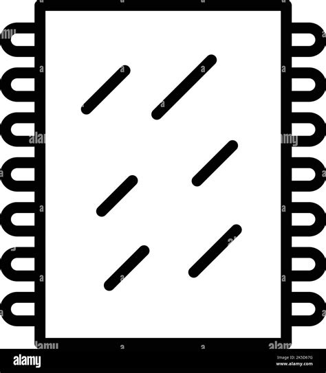 Glass Processor Icon Outline Vector Making Design Raw Sheet Stock Vector Image And Art Alamy