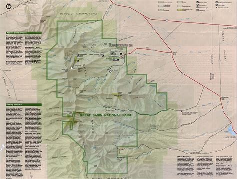 Great Basin National Park Map