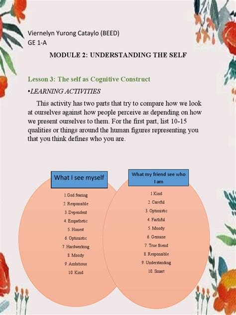 Module 2 Answers Pdf Behavioural Sciences Cognition