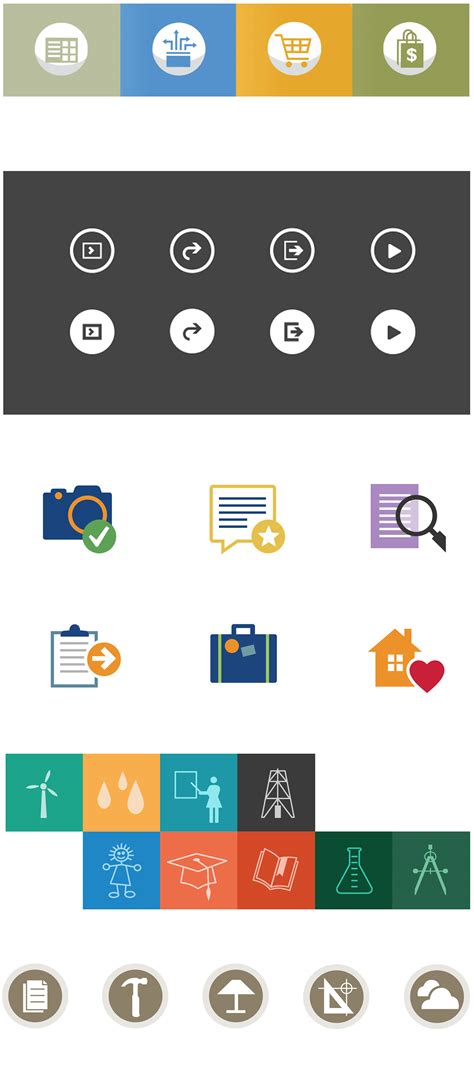 Icons Various Behance