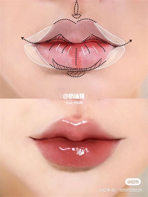 Pin By ビビ 🐆 On Makeup ⋆ ࣪ ꮬ Lip Makeup Doll Eye Makeup Lip Makeup