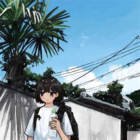 Safebooru 1girl Absurdres Backpack Bag Black Bag Black Eyes Black