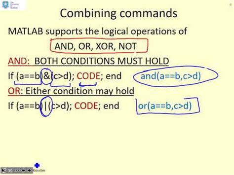 MATLAB Basics Conditionals If Statement YouTube