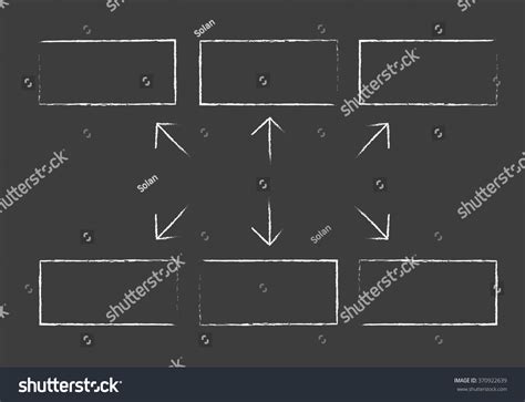 Block Diagram 4 Stock Vector Royalty Free 370922639 Shutterstock