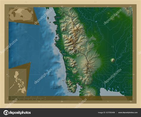 Zambales Philippines Map Zambales Philippines High Res Satellite No