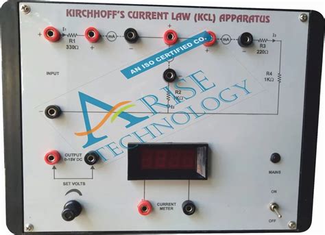 Kirchhoffs Current Law Kcl Apparatus For Laboratory At Rs 2000 00 In Ambala