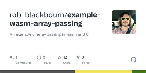 Example Wasm Array Passingmemory Allocationc At Master · Rob Blackbournexample Wasm Array