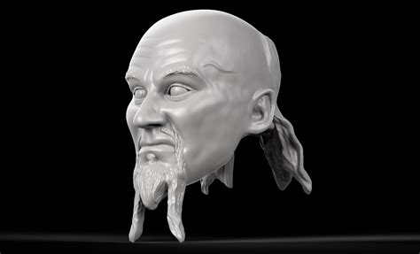 Damien Demento 3d Printable Action Figure Head 3d Model 3d Printable Cgtrader