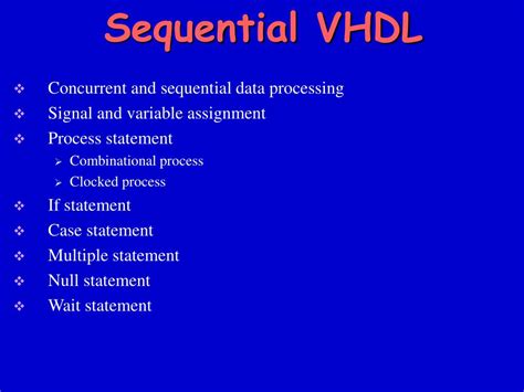 Ppt Sequential Vhdl Powerpoint Presentation Free Download Id757537