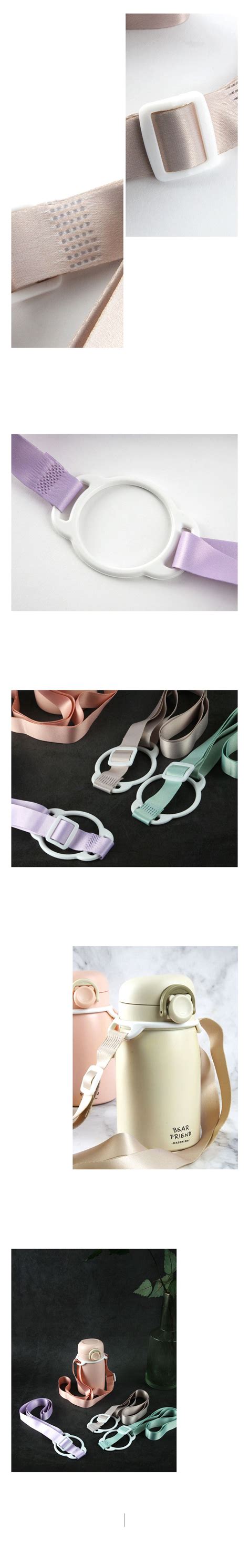 물병 홀더 생수 목걸이 물병 컬러 스트랩 감도 깊은 취향 셀렉트샵 29cm