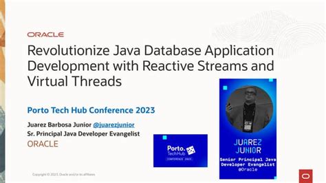 Porto Tech Hub Conference 2023 Revolutionize Java Db Appdev With