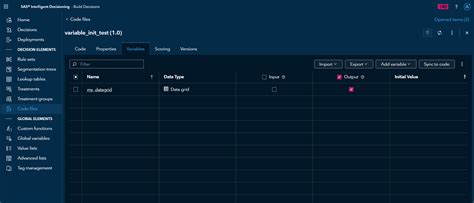 Correct Way To Handle Datagrids In Intelligent Decisioning Sas Support Communities