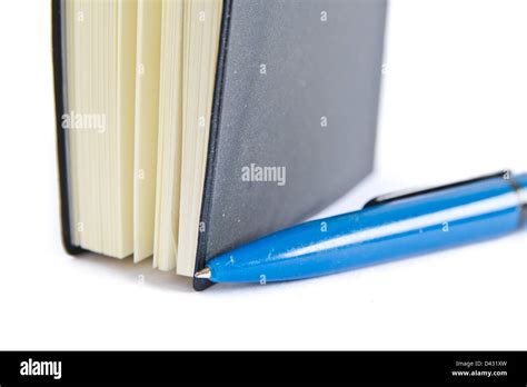 Blank Lined Notebook Stock Photo Alamy