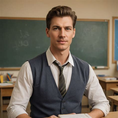 Convert Photo To A Teacher In A School Classroom Style Free Online