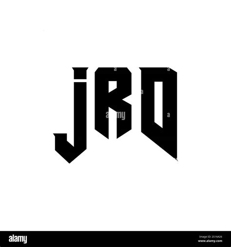 Jrd Letter Logo Design For Technology Company Jrd Logo Design Black And White Color Combination