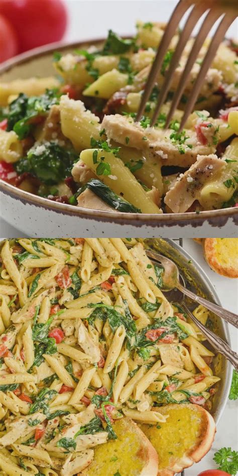 7 Ideas De Pasta Con Pollo Pasta Con Pollo Comida Recetas De Comida