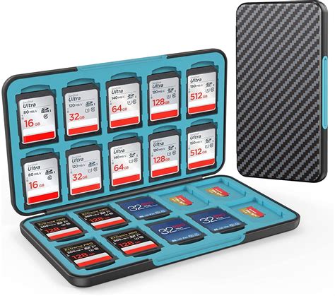 Heiying Memory Card Case For Sdtf Cardsportable Sd Card