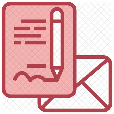 Letter Of Intent Icon Download In Dualtone Style