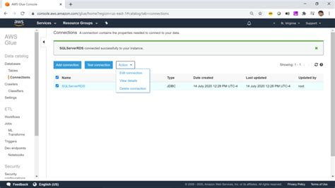 How To Connect AWS RDS SQL Server With AWS Glue