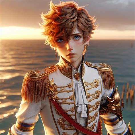 Anime Boy Blushing Anime Boy Drawn Fanart
