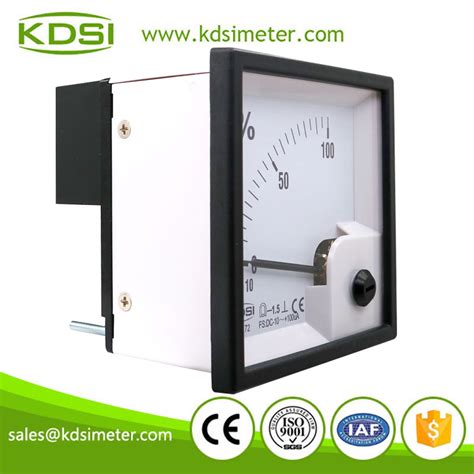 Industrial Universal Be 72 Dc 10 100ua 100 Analog Dc Amp Panel Load