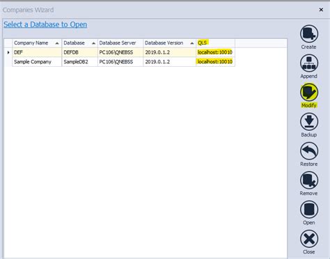 How Can I Append Copy All Database Path From Server To Workstation Client Pc Qne Optimum