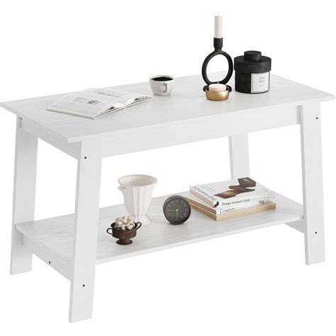 Table Basse Promiracal Simple Et Élégante Mdf Et Bois Massif