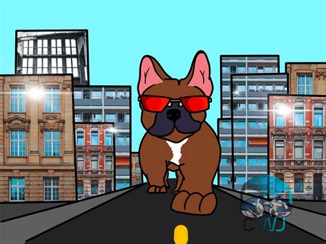 Frenchie Cartoons On Behance