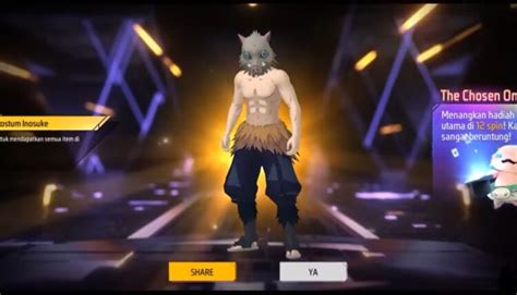 Is There A Spin Bundle Trick For Inosuke Free Fire Ff Esports