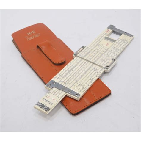 Vintage Keuffel And Esser Deci Lon Slide Rule 68 1130 C 1961 In Leath
