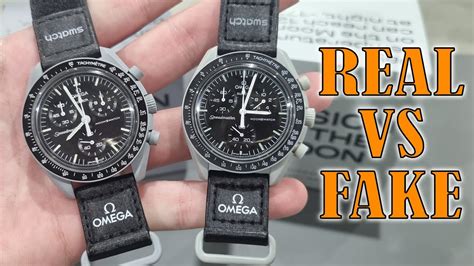 Real Vs Fake This Copy Swatch X Omega Moonswatch Shocked Me Youtube