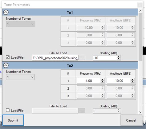 An Error Occurred When Inputting A Waveform File Using Tes Qanda Design Support Adrv9022
