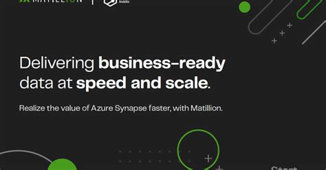 accelerate time to value of azure synapse with matillion
