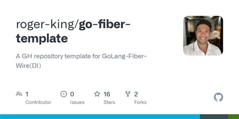 Github Roger Kinggo Fiber Template A Gh Repository Template For