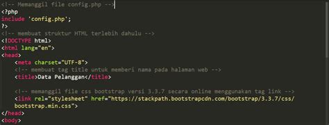 membuat crud dengan php dan mysql menampilkan data d3 manajemen