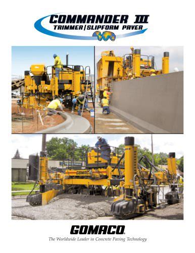 Commander Iii Gomaco International Pdf Catalogs Technical Documentation Brochure