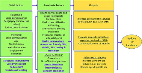 Conceptual Framework For Effect Of Combination Prevention On Hiv Download Scientific Diagram