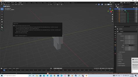 What Is This Error R Blender