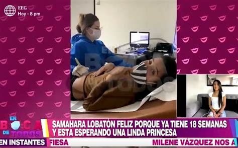 Samahara Lobatón El Video Del Preciso Momento En Que Obstetra Le