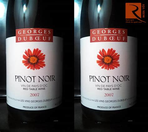 Vang Pháp Pinot Noir Georges Duboeuf Pays Doc