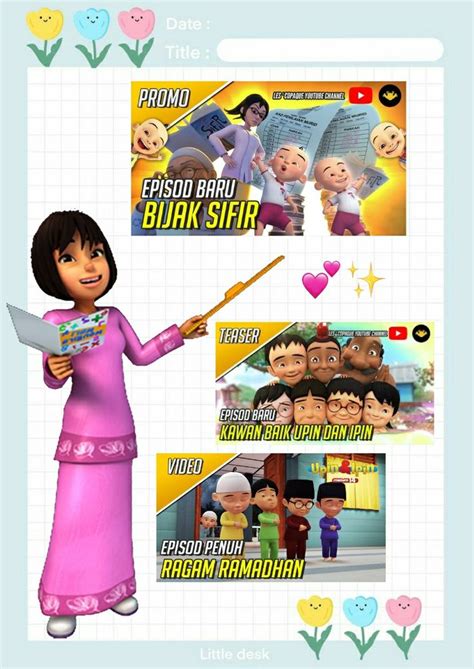 Upin Ipin Cikgu Melati - StephanieqoMoran