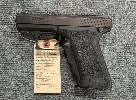 Rare Heckler And Koch P7 Squeeze Cocker H And K P7