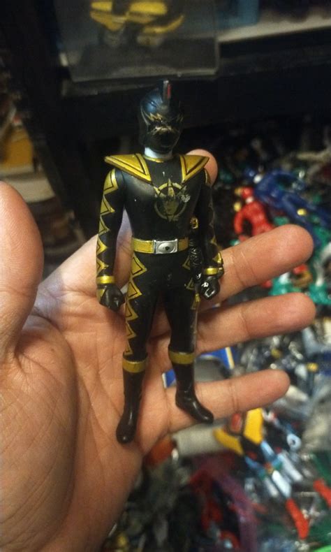 Power Rangers Sofubi Black Dino Hobbies And Toys Toys And Games On Carousell