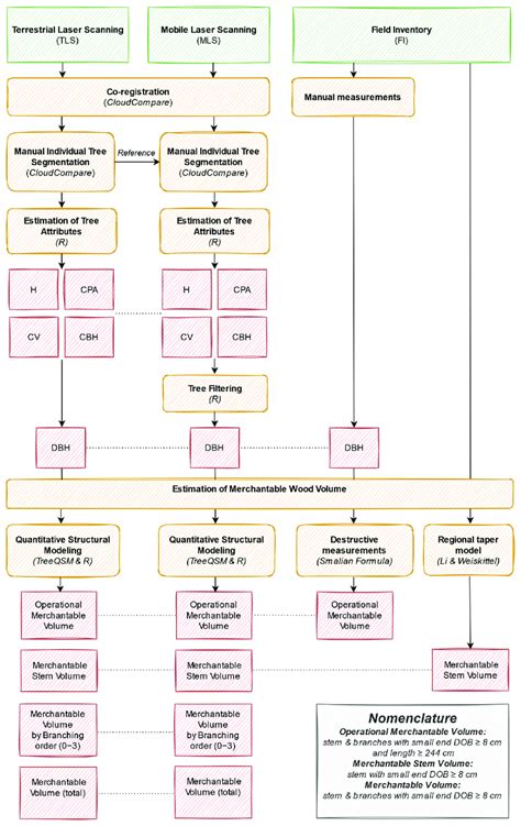 Overall Data Processing Workflow For Tls Mls And Field Measurements