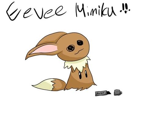 Eevee Mimiku Pokémon Amino