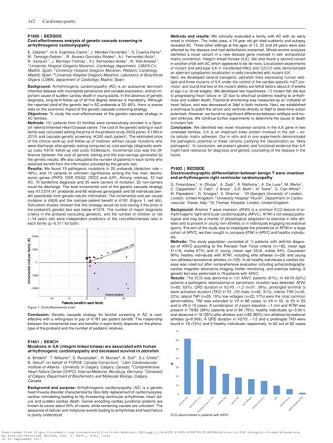 Pdf Mutations In Ilk Integrin Linked Kinase Are Associated With Human Arrhythmogenic