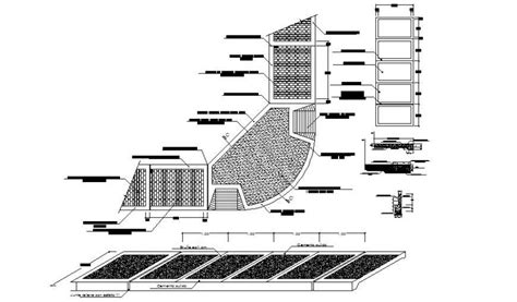 Brick Masonry And Concreting Details Included In Autocad Drawings Cadbull