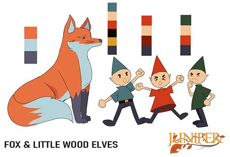 Juniper Character Design On Behance